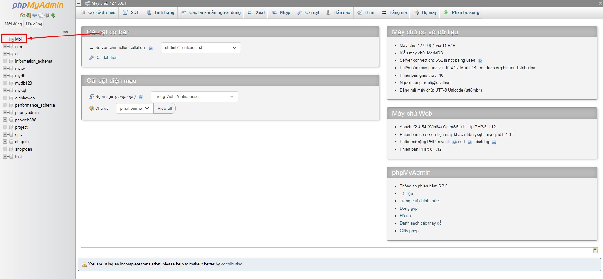 Khởi tạo và quản trị database trong MySQL - HỌC VIẾT CODE